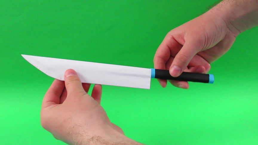 如何制作一把简易的裁纸刀-简易的裁纸刀教程创意手工作品