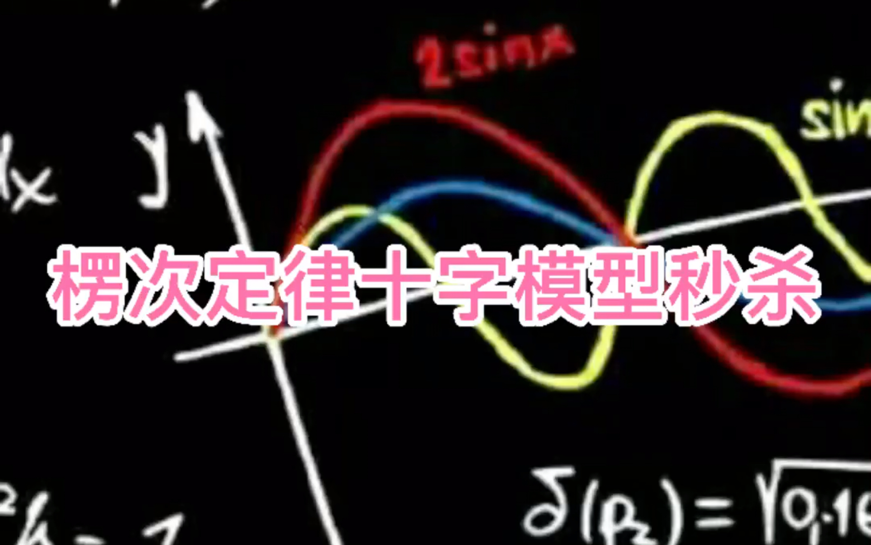 楞次定律十字模型秒杀