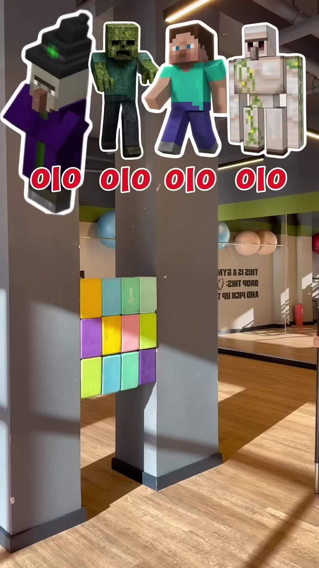 我的世界角色模仿秀