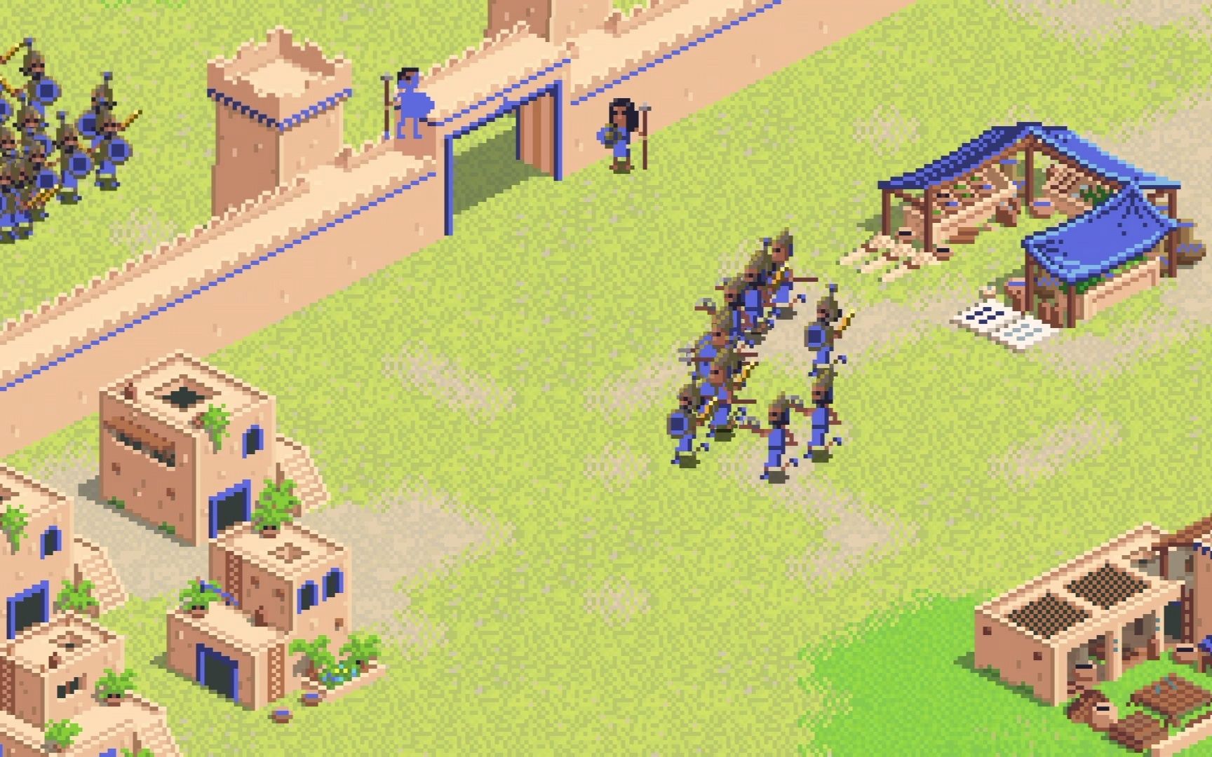 【前瞻】像素风+法老王,埃及题材城市建造模拟游戏《新月沃地/TFC: ...