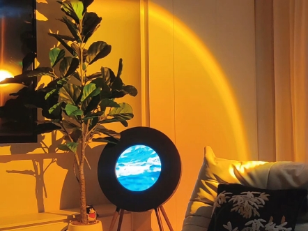 ...一拉,氛围灯一开,这就是i人的全世界(手机直拍,现场效果更好一丢丢)