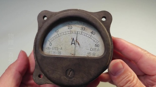 拆开一个废旧电流表瞬间明白物理原理爱动手的孩子都不差