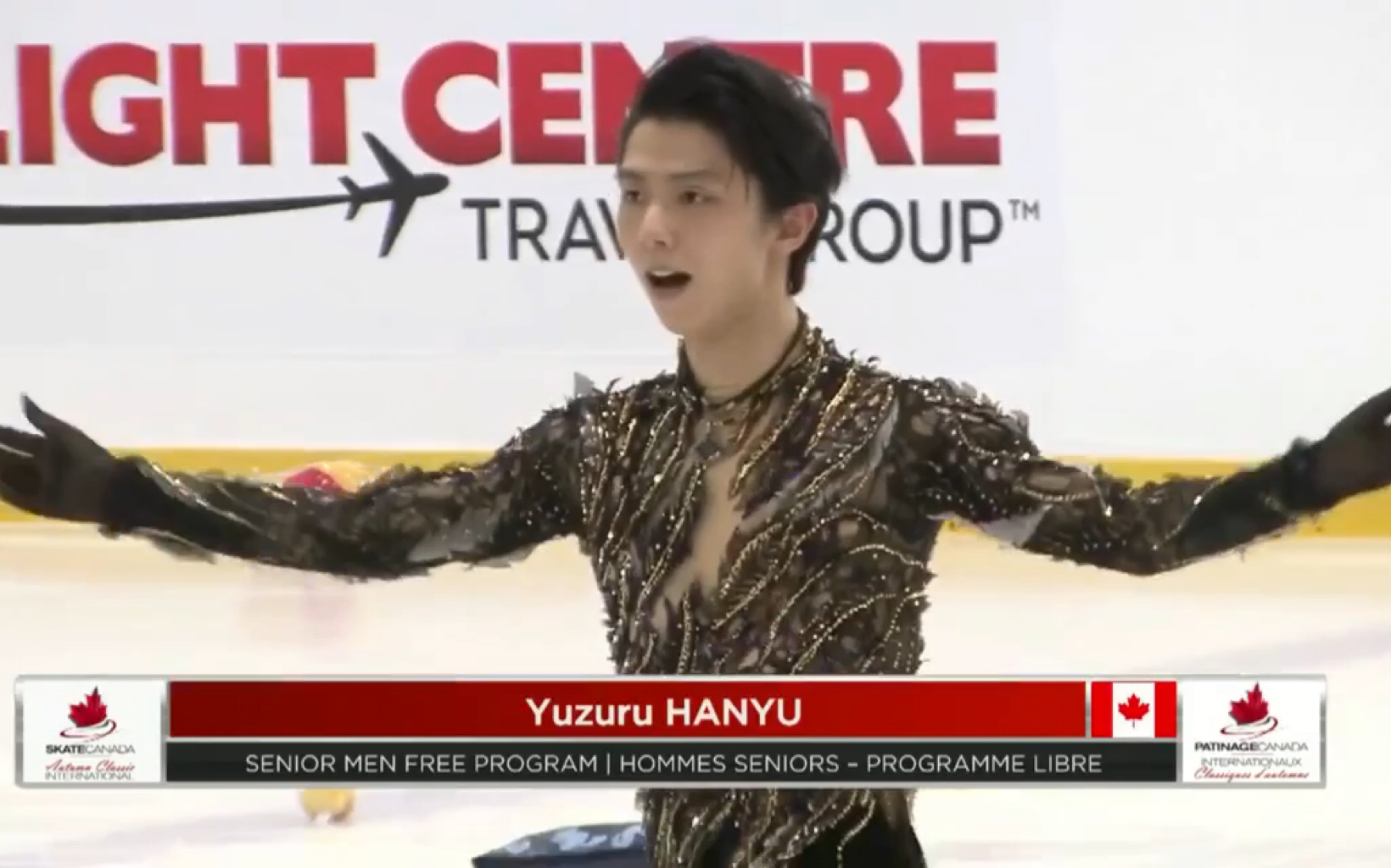 羽生结弦2018加拿大秋季经典赛 FS 「屏录无声音版」