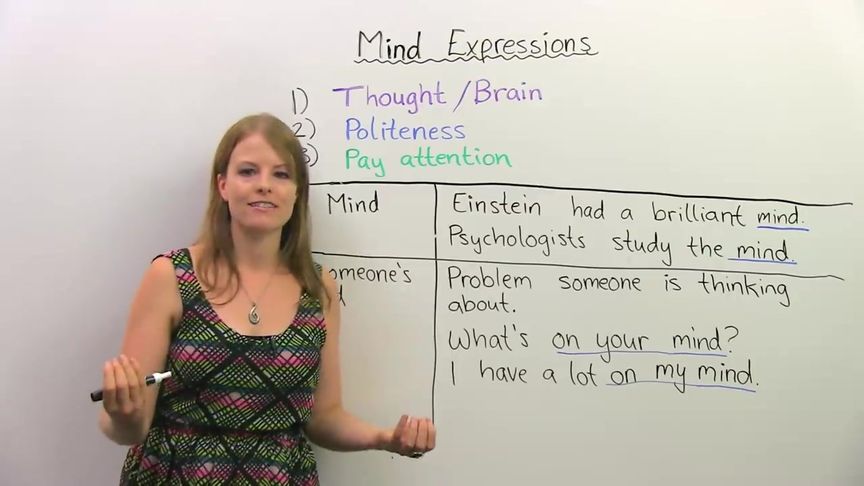 【英语知识】掌握英语中关于“Mind”的一些重要表达