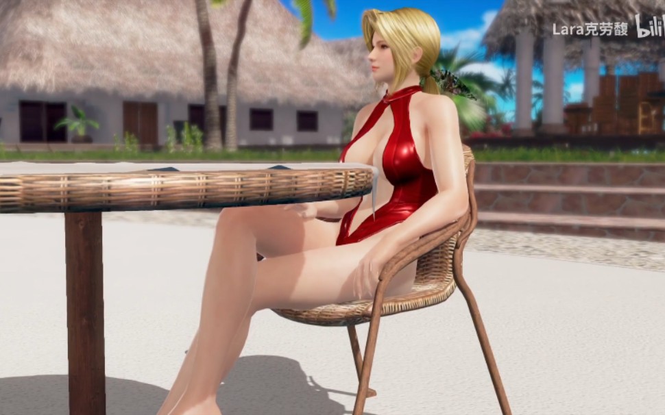 Dead or Alive Xtreme 3 海莲娜的钢管舞与写真CG(熟练的人已经往后翻)