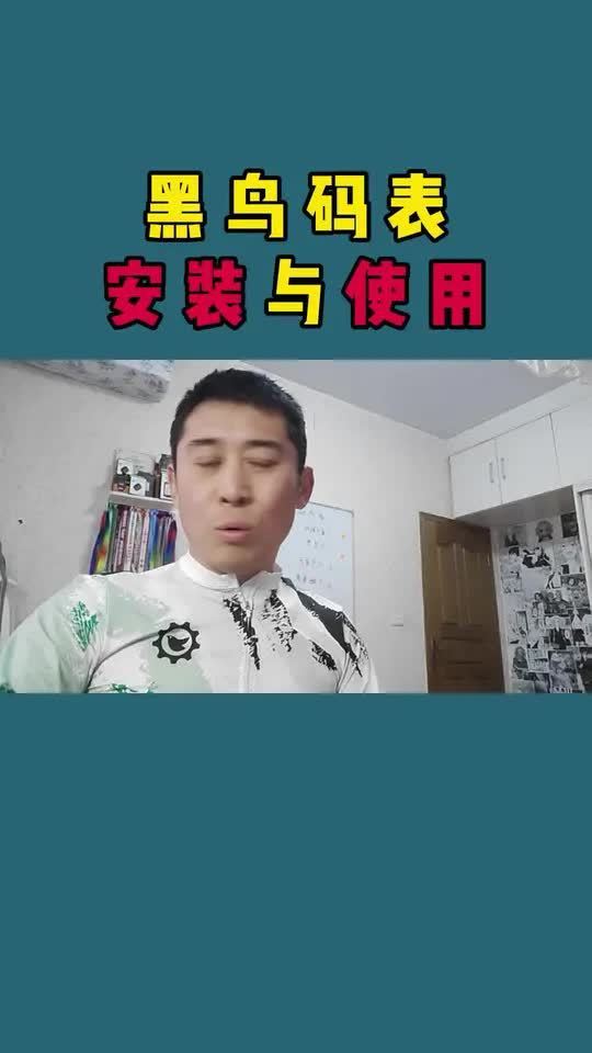 黑鸟码表bb16的安装与使用