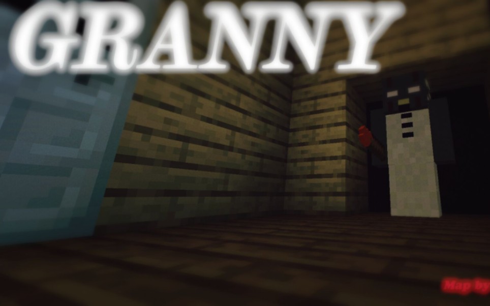 GRANNY V1.6恐怖奶奶在我的世界基岩版里!_单机游戏热门视频