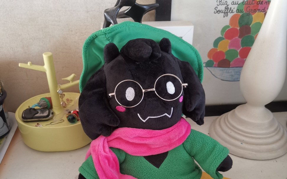 【Deltarune】毛茸茸男孩Ralsei 毛绒公仔拆箱