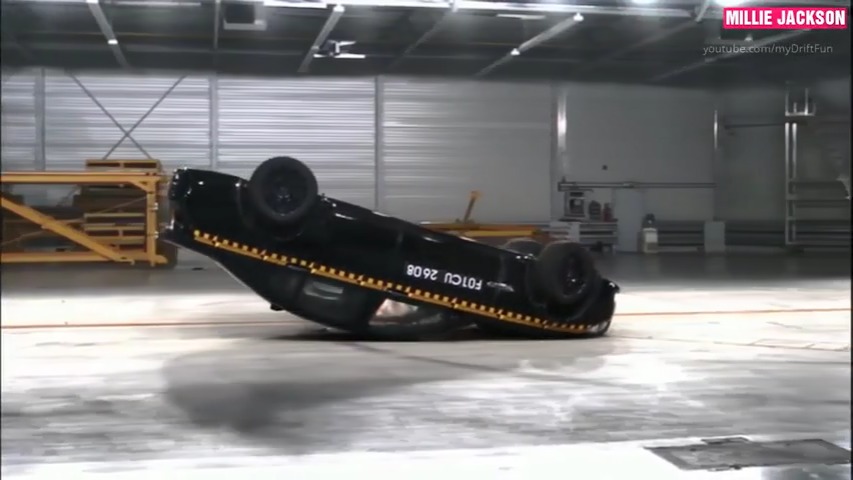 豪华汽车碰撞测试,看看结果怎么样!