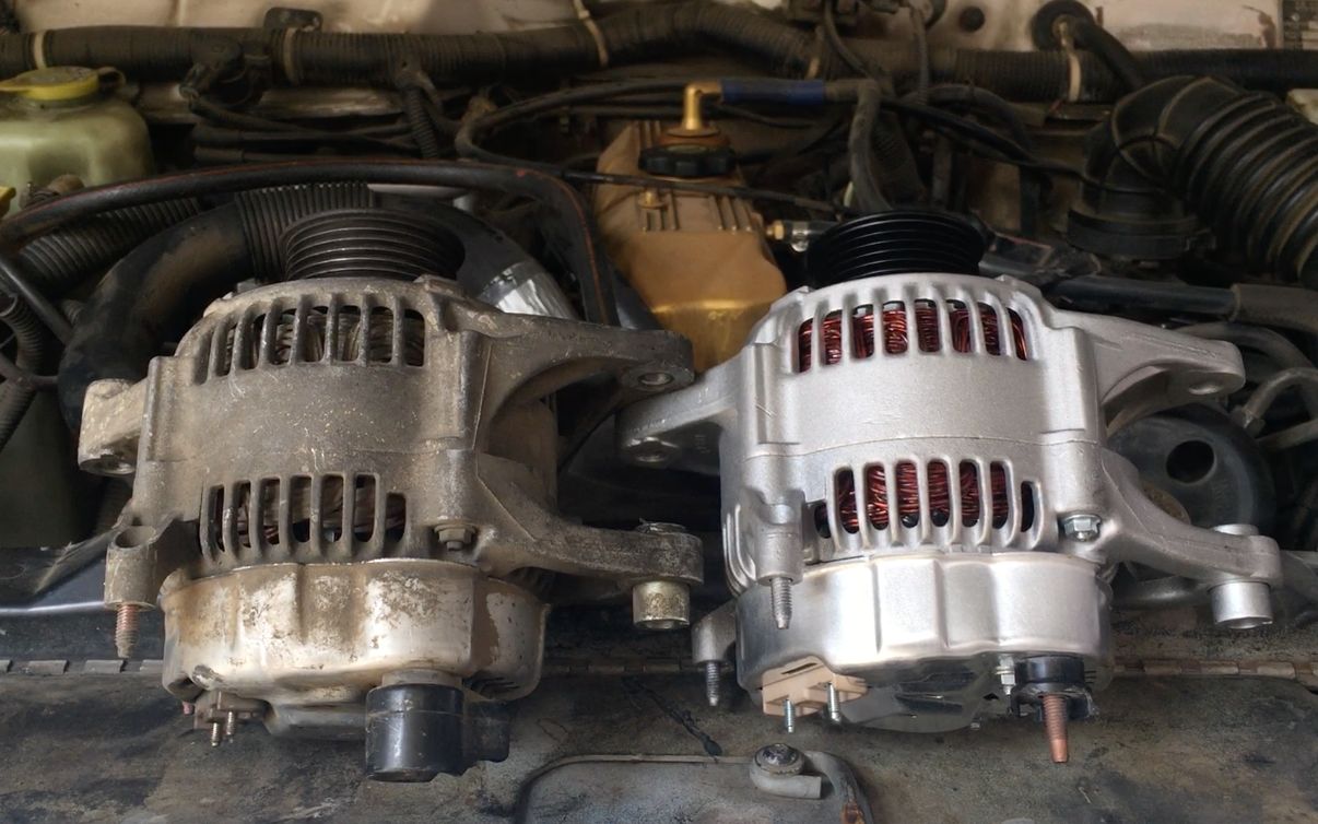 【撸车师兄】家用车亏电的罪魁祸首!自己动手更换发电机,根治电瓶...