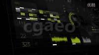 计算机大数据屏幕信息图形动画设计 HUD Rise UI 500+