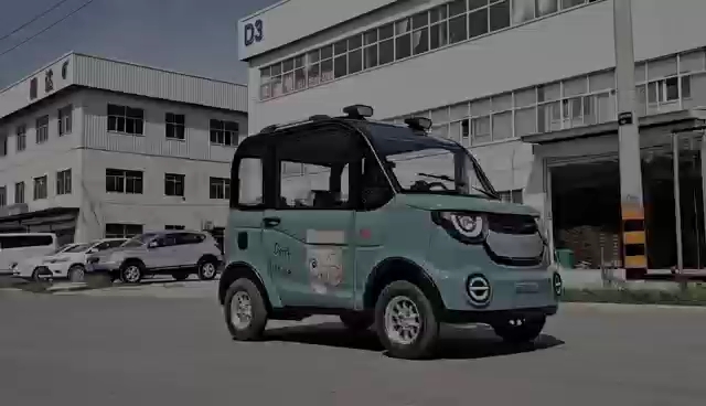 电动四轮车小型家用新能源全封闭式代步车,家用小型接送孩子新能源...