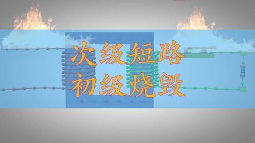 变压器次级线路短路为什么初级绕组也会烧毁