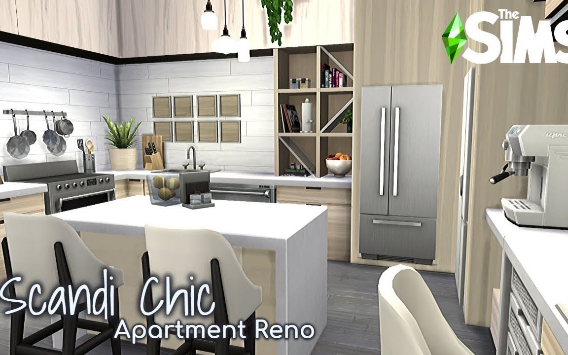 【葡萄吃月饼|搬运】模拟人生4速建 Scandi Chic - A Scandi Inspired ...