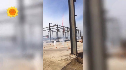 钢结构施工庆典:上梁纳吉 工程顺利启航