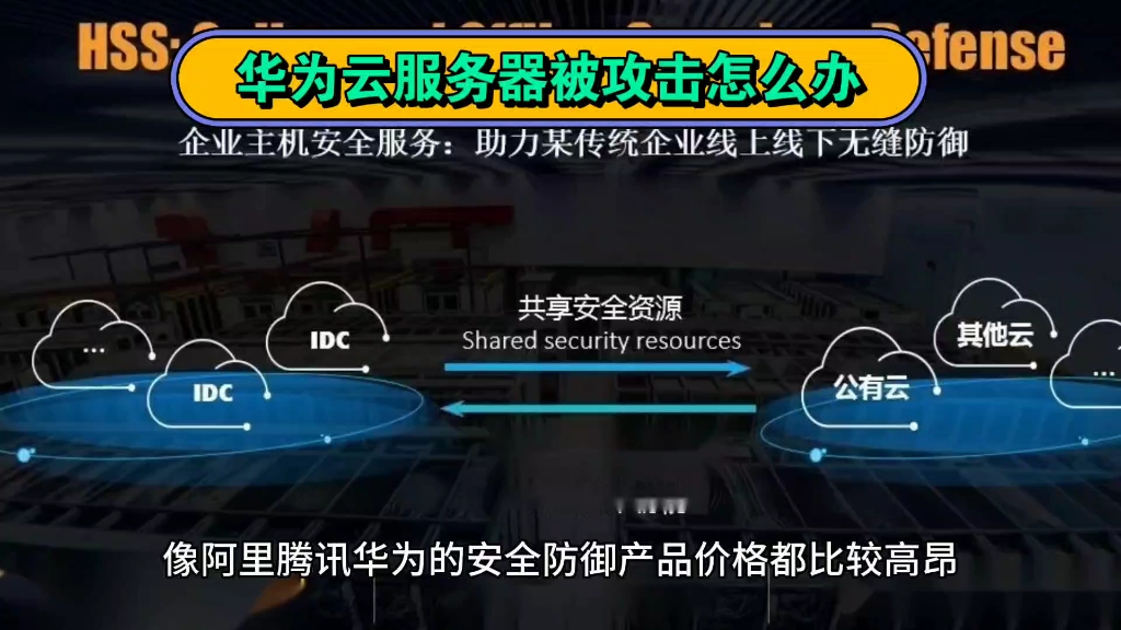 华为云服务器被攻击怎么办