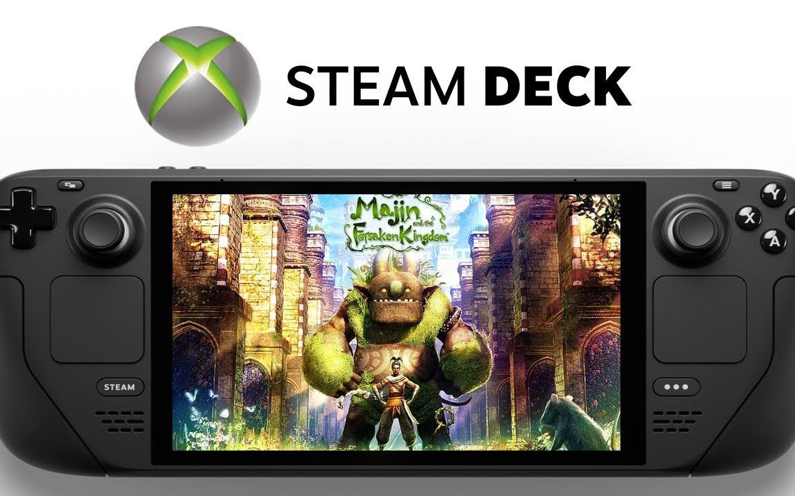 Steam Deck 运行Xenia模拟器体验 Xbox 360《魔人与失落的王国》