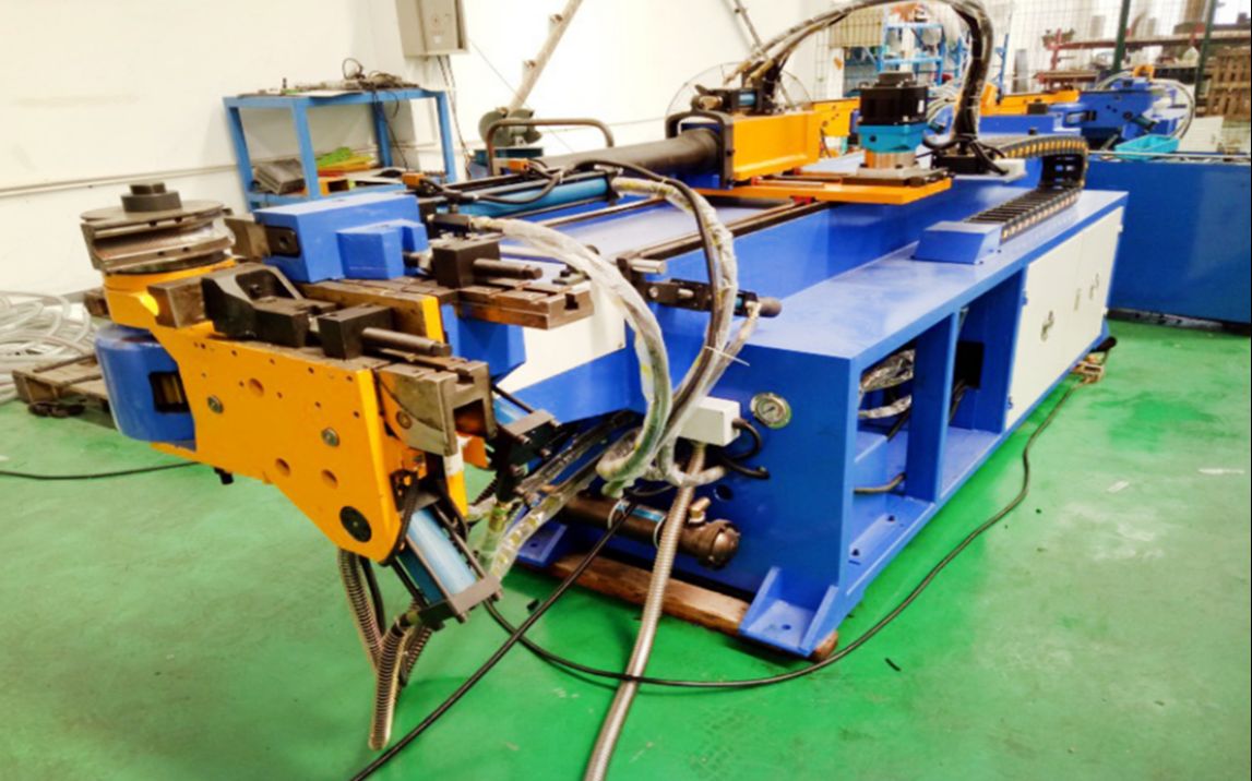 弯管机是如何工作的?可以折叠任意形状~50全自动弯管机~座椅加工