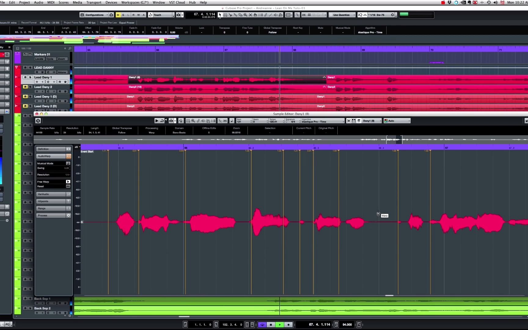 如何用 Cubase 9 为人声对轨