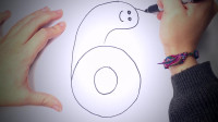 儿童简笔画:如何绘制数字 _数字简易绘画教程 简笔画教学视频