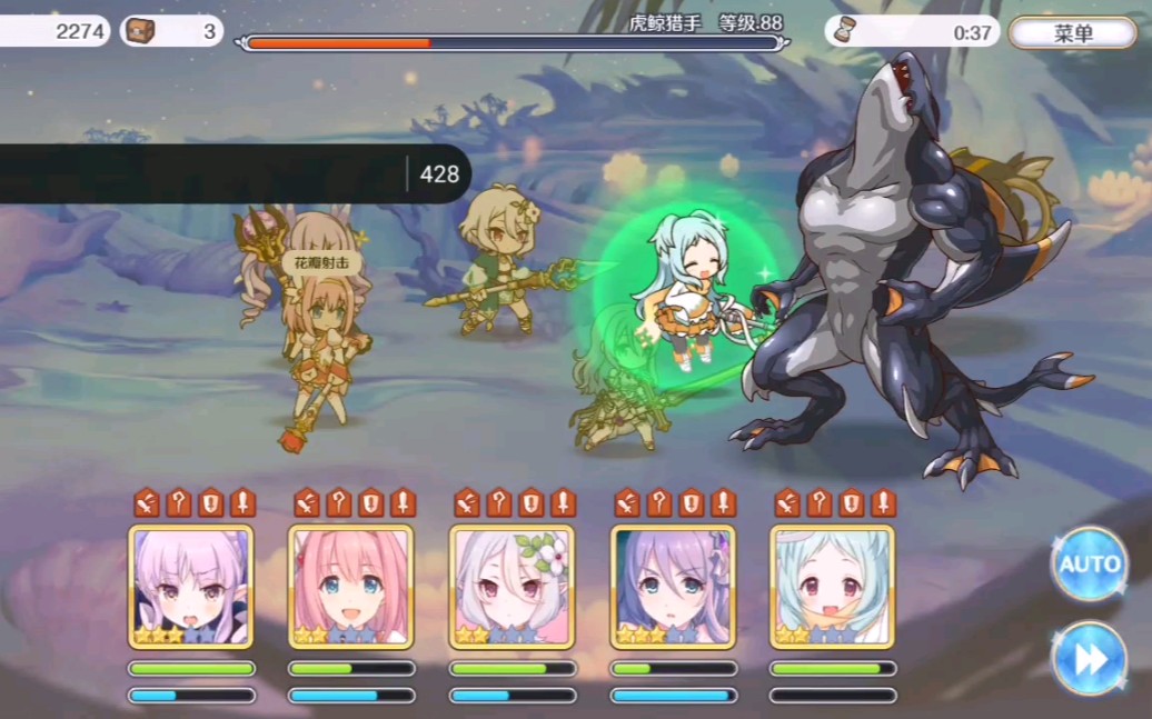 【五月一号】77级十二星队过困难10-3,简单操作小孩子都能过,无望无...
