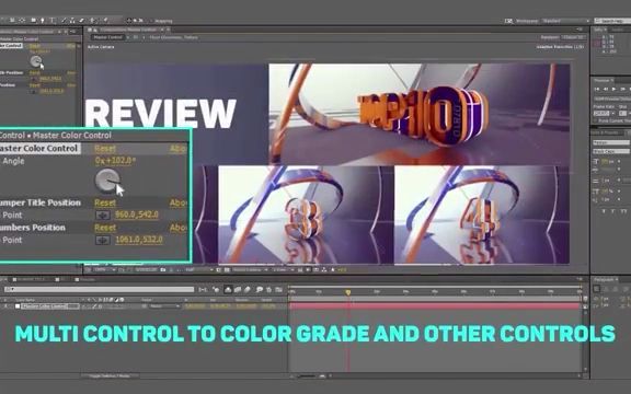 AE模板-E3D插件制作时尚高品质3D环境电影音乐盛典科技前10名排行...