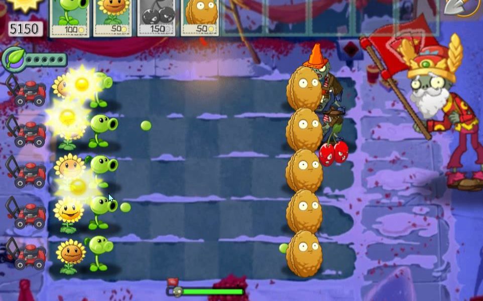 【pvz-c】新年挑战!抢先试玩-全编程猫第二个坚不可摧毁