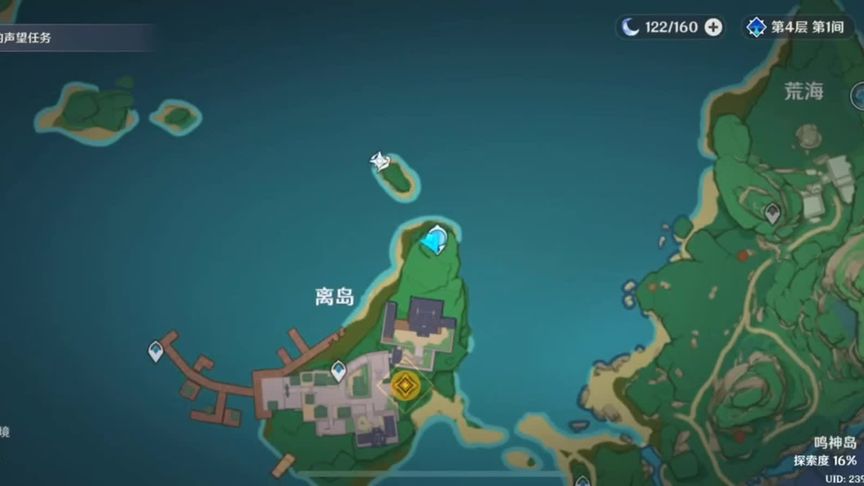 纯萌新如何避过逃离离岛任务?接触玩原神一个月,教你解锁全地图