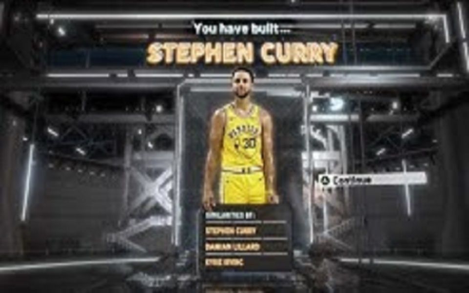 【NBA2K20】球星向建模之斯蒂芬·库里