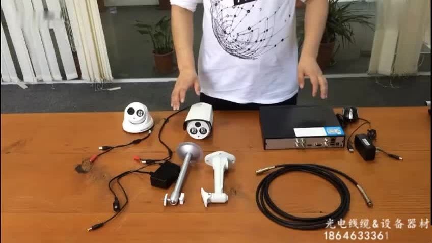 海康威视模拟同轴监控系统安装设置教程