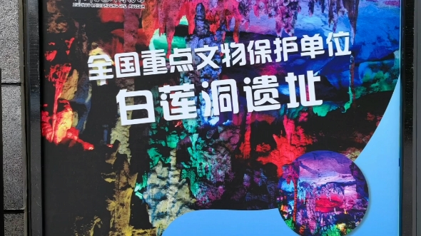 来柳州必去的景点白莲洞遗址