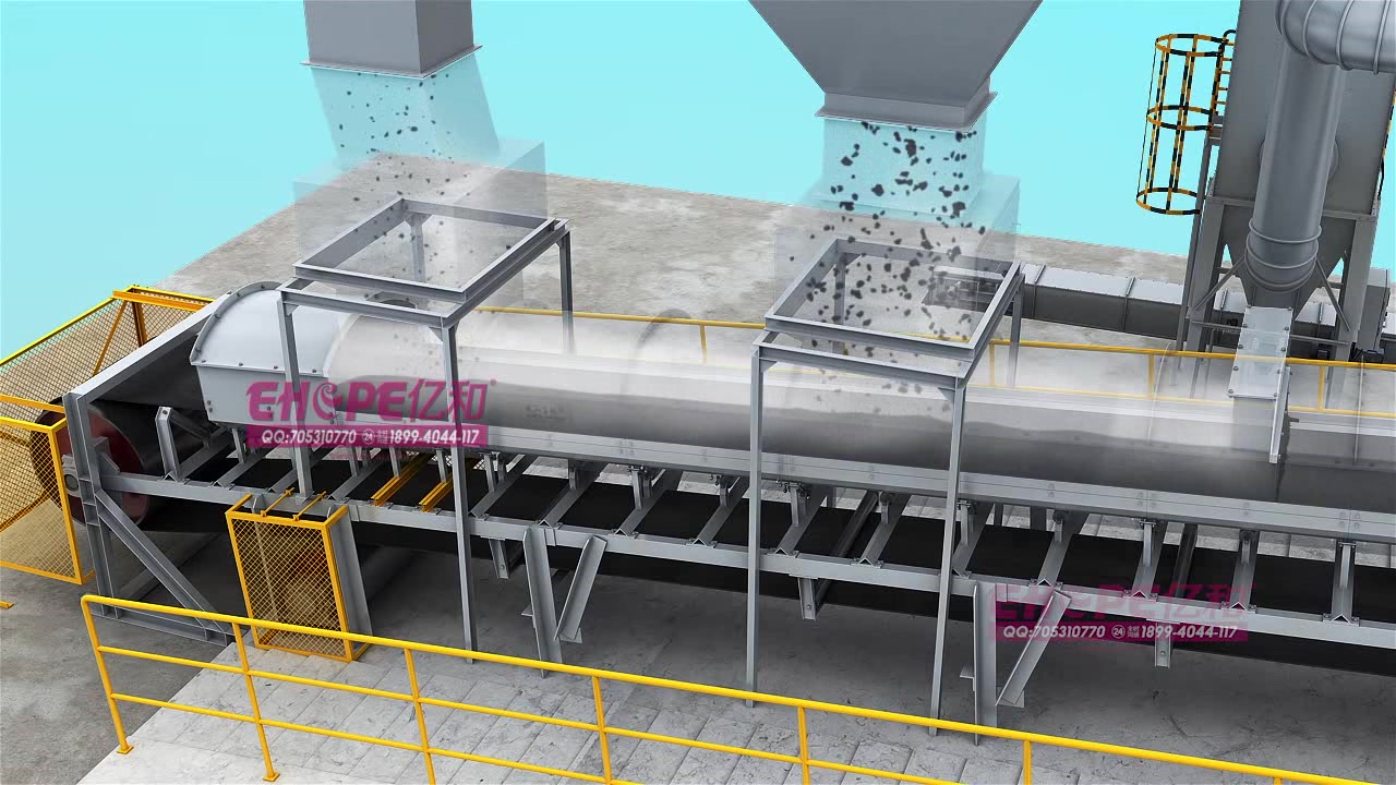 电厂除尘过滤器三维仿真演示动画
