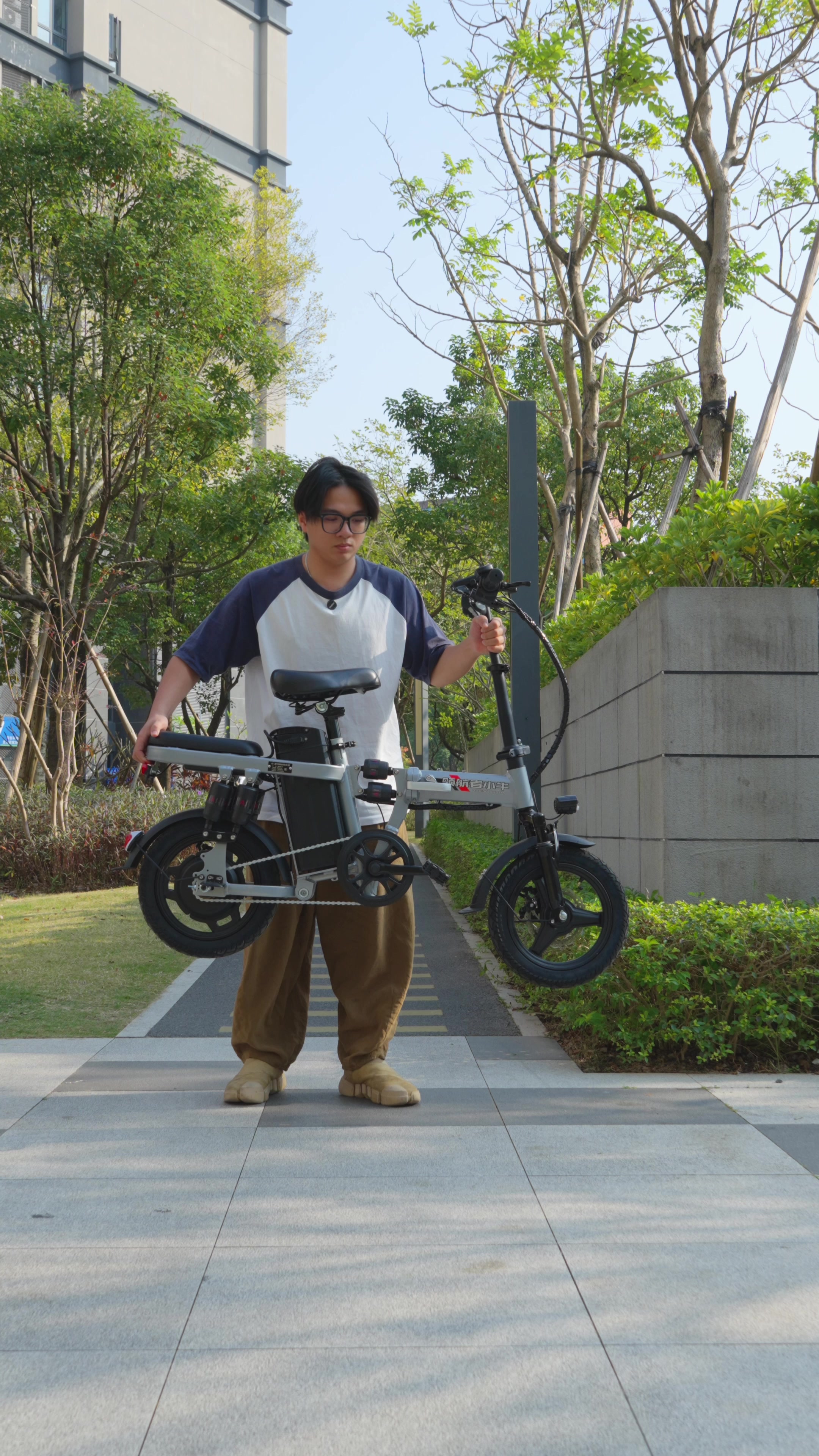 打造高品质通勤体验 #折叠电动车#电动自行车#自行车#电动车#电助力...