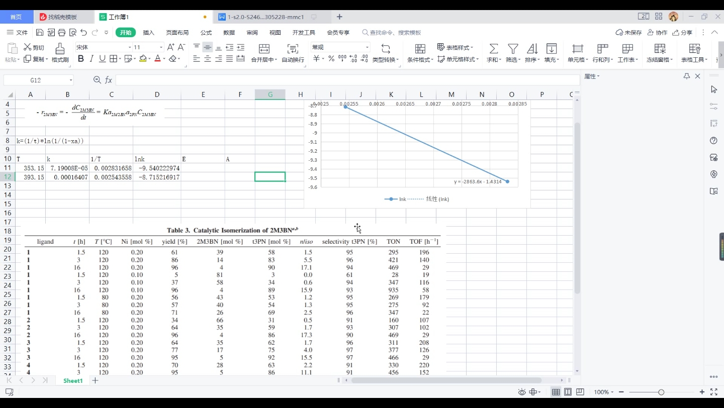 BD法异构化动力学第二弹