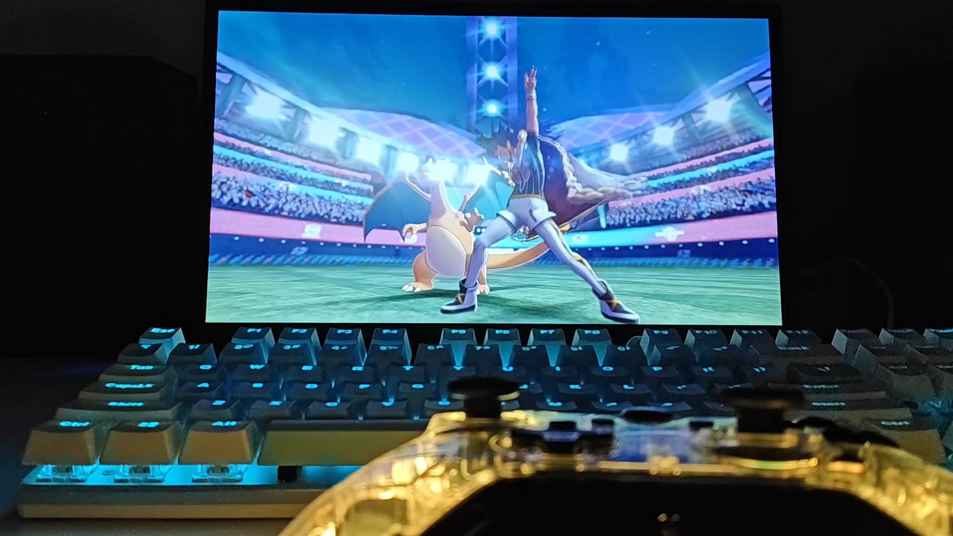 我用PC玩Switch宝可梦剑盾非常丝滑流畅