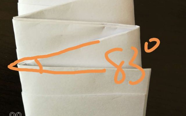 神奇的三浦折叠!你知道折叠的角度是怎么算是出来的吗?