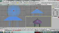 《3d max基础 教程》 建模篇 1_4 凉亭制作