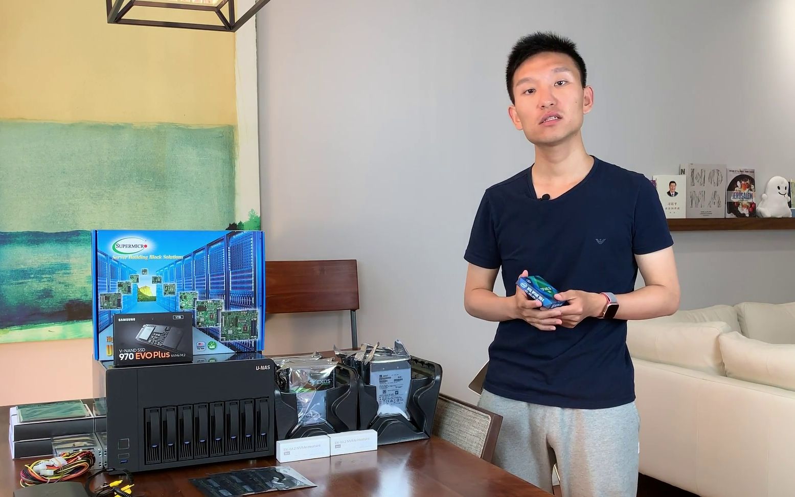 60T空间万兆带宽的超小家用存储器 - 组装篇