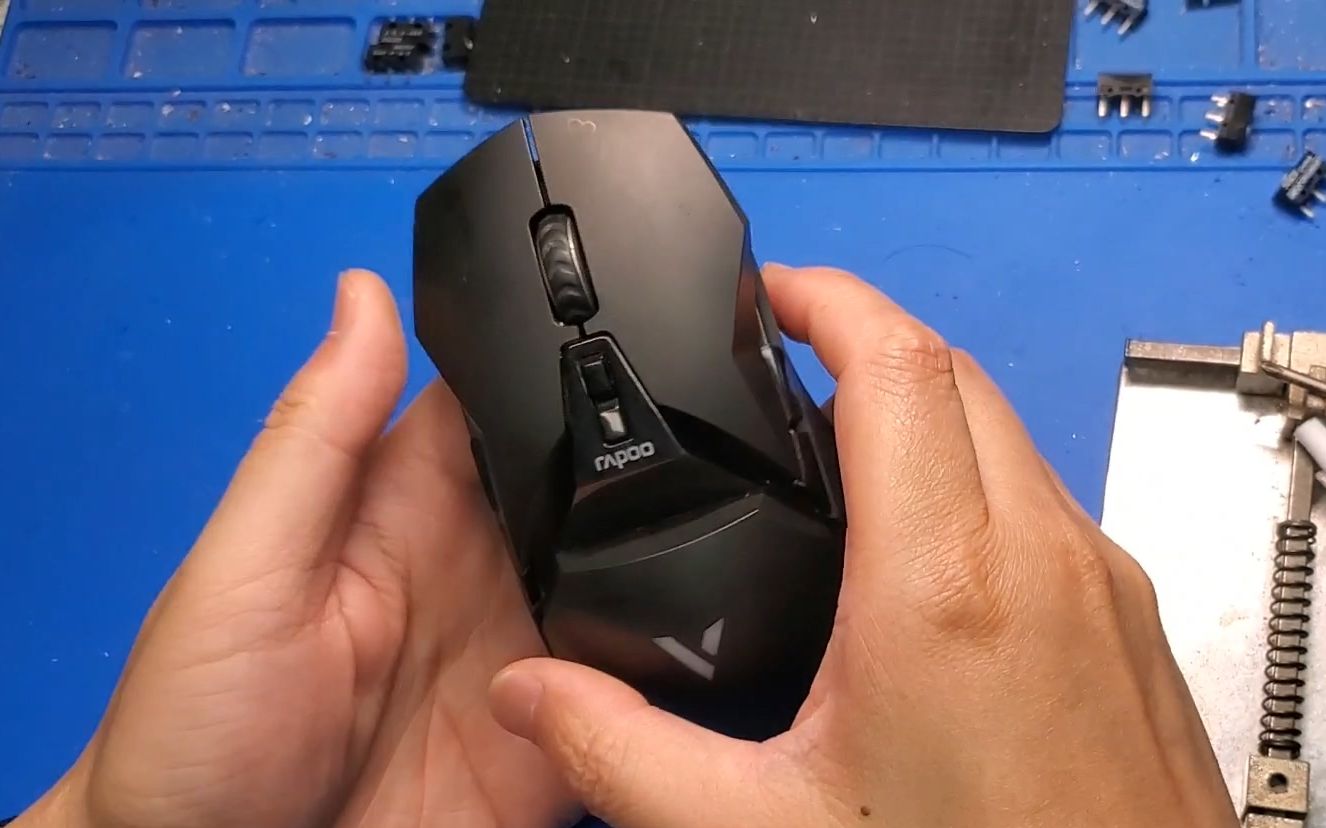【帝亿电竞】雷柏VT950无线鼠标拆解及编码器更换视频