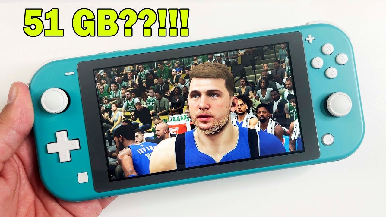 Switch Lite《NBA 2K25》实机游玩展示 | 作者:Open Surprise