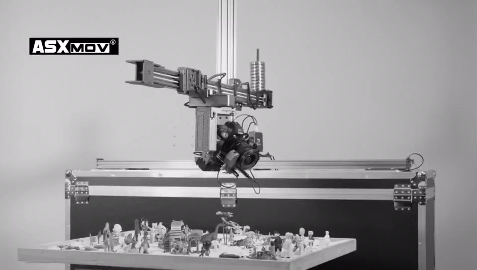 ASXMOV 阿斯摩威 7轴联动 数字轨道拍摄系统,定格动画,广告,电影首选!