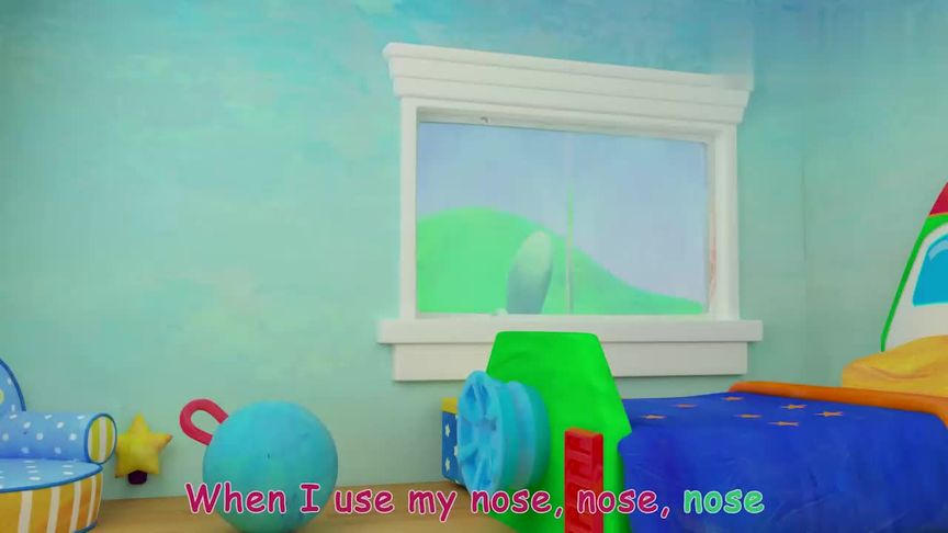 幼儿益智动漫:姐姐很有趣,大早上吹泡泡,真是太好玩了