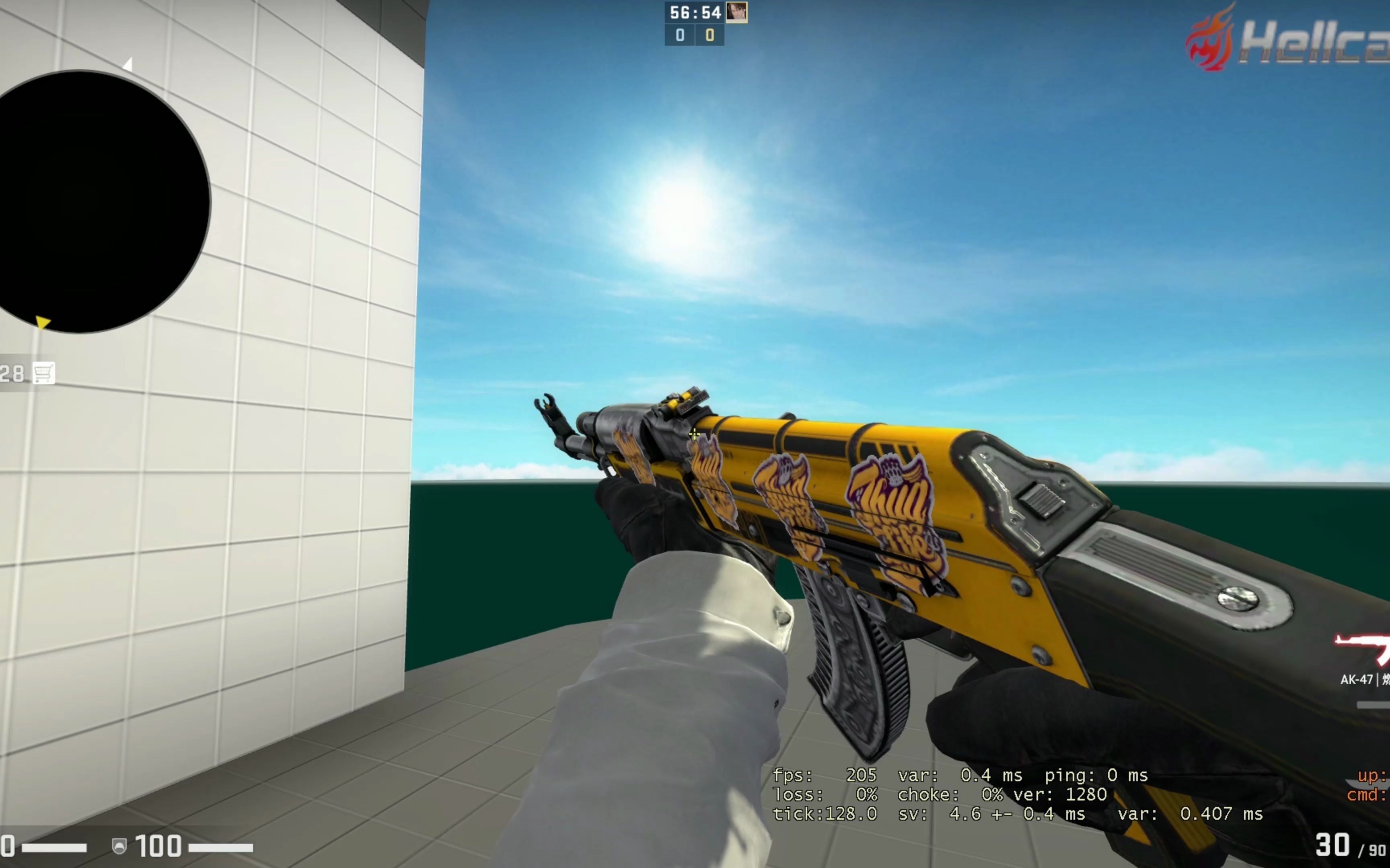 【西电准哥信手斩龙】《csgo》#持枪视角#