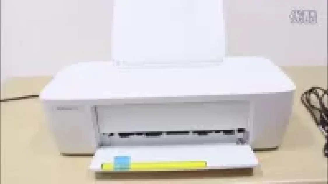 HP1112打印机安装视频
