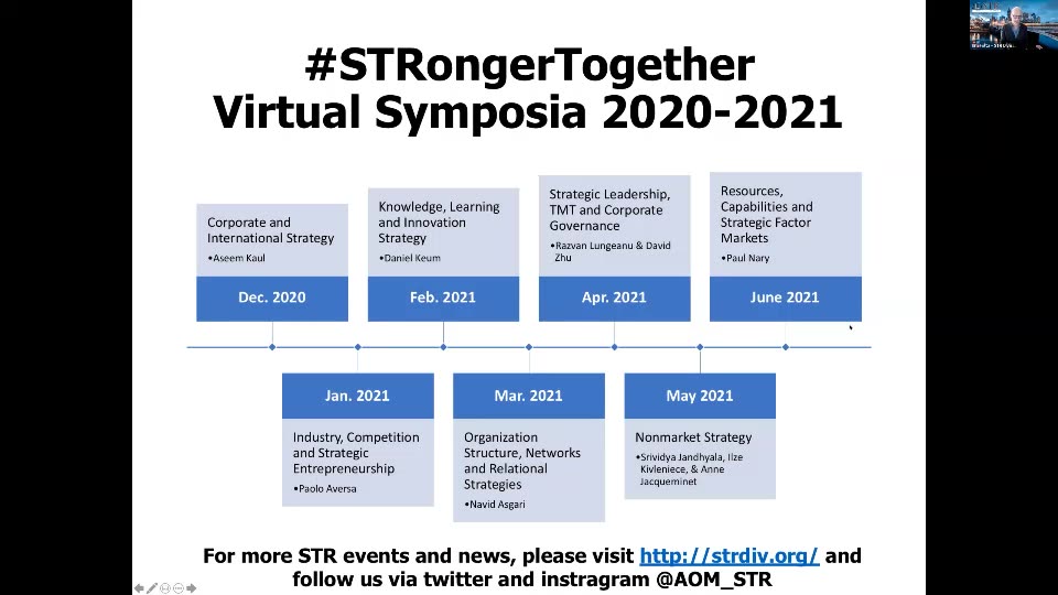 ...and Relational Strtg. 专题研讨:组织结构和关系策略的相互作用