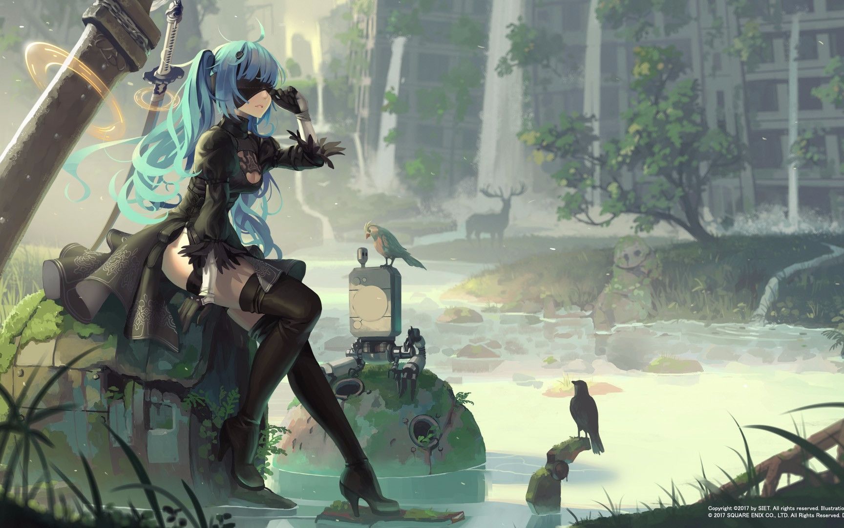 尼尔机械纪元2B小姐姐爆衣福利