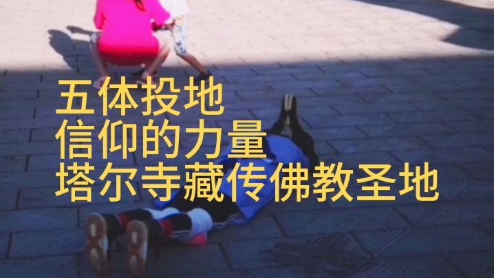 信仰的力量,五体投地一一中国青海塔尔寺藏传佛教圣地