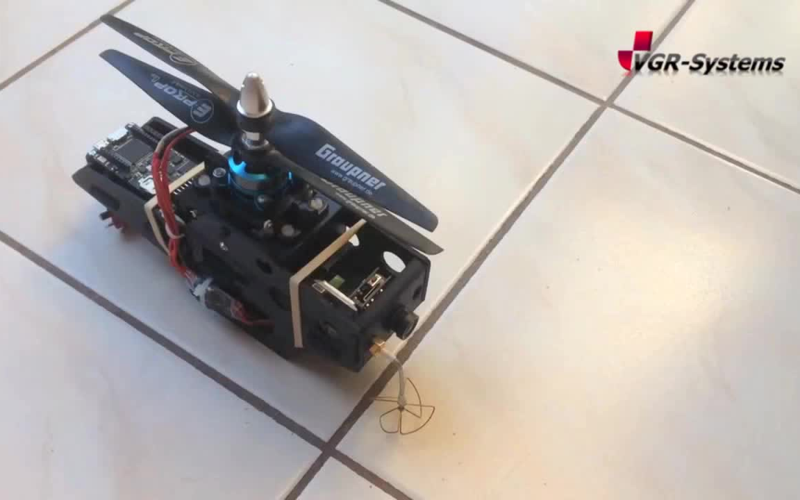 共轴双桨无人机-Coaxial drone