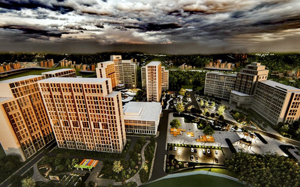 东北林业大学新校区改造lumion渲染动画