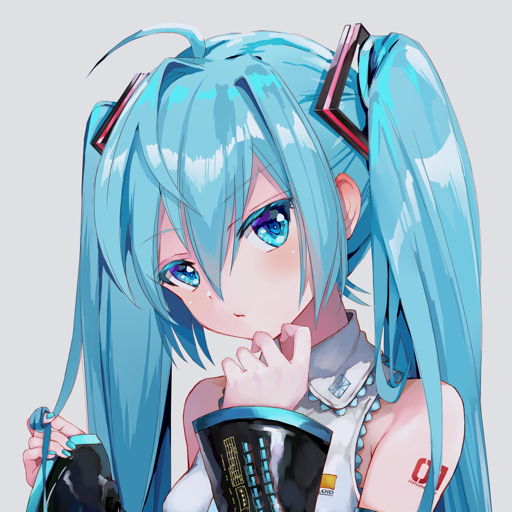 打CS的miku 